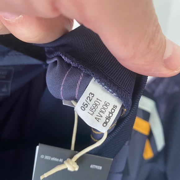 adidas | Shirts | Adidas 2232024 Real Madrid Away Soccer Jersey Black ...